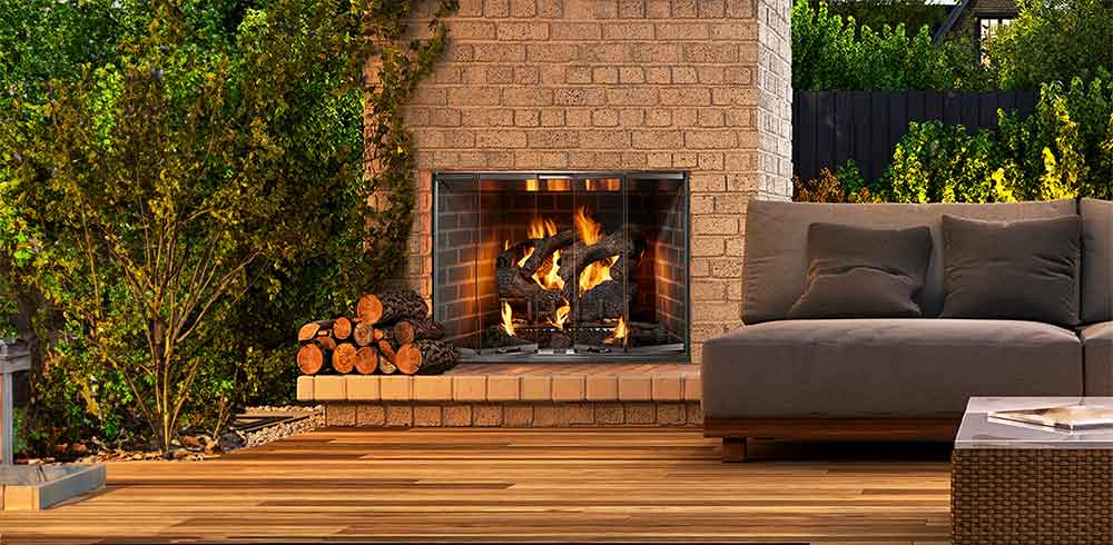 How to Build an Outdoor Gas Fireplace – Fireplaces Direct