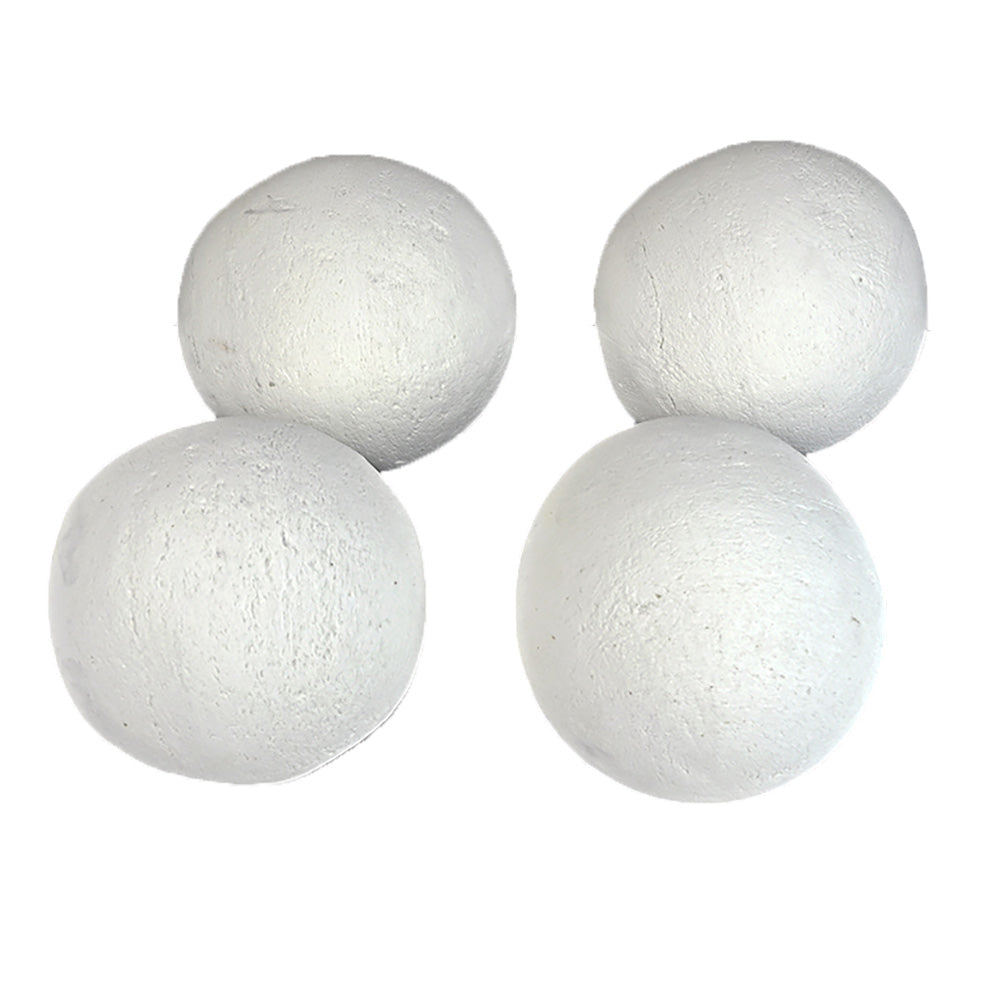 Grand Canyon 4-Piece White Cannon Ball Set, 6-Inches – Fireplaces Direct