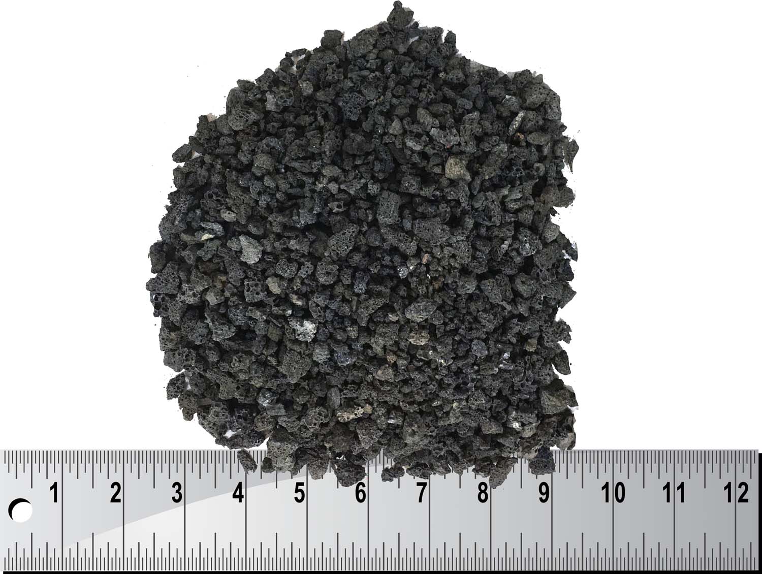 Dagan DG-LR-1814-10 Bag of Black Lava Rock Cinders, 10 Pounds, 0.125-0. ...