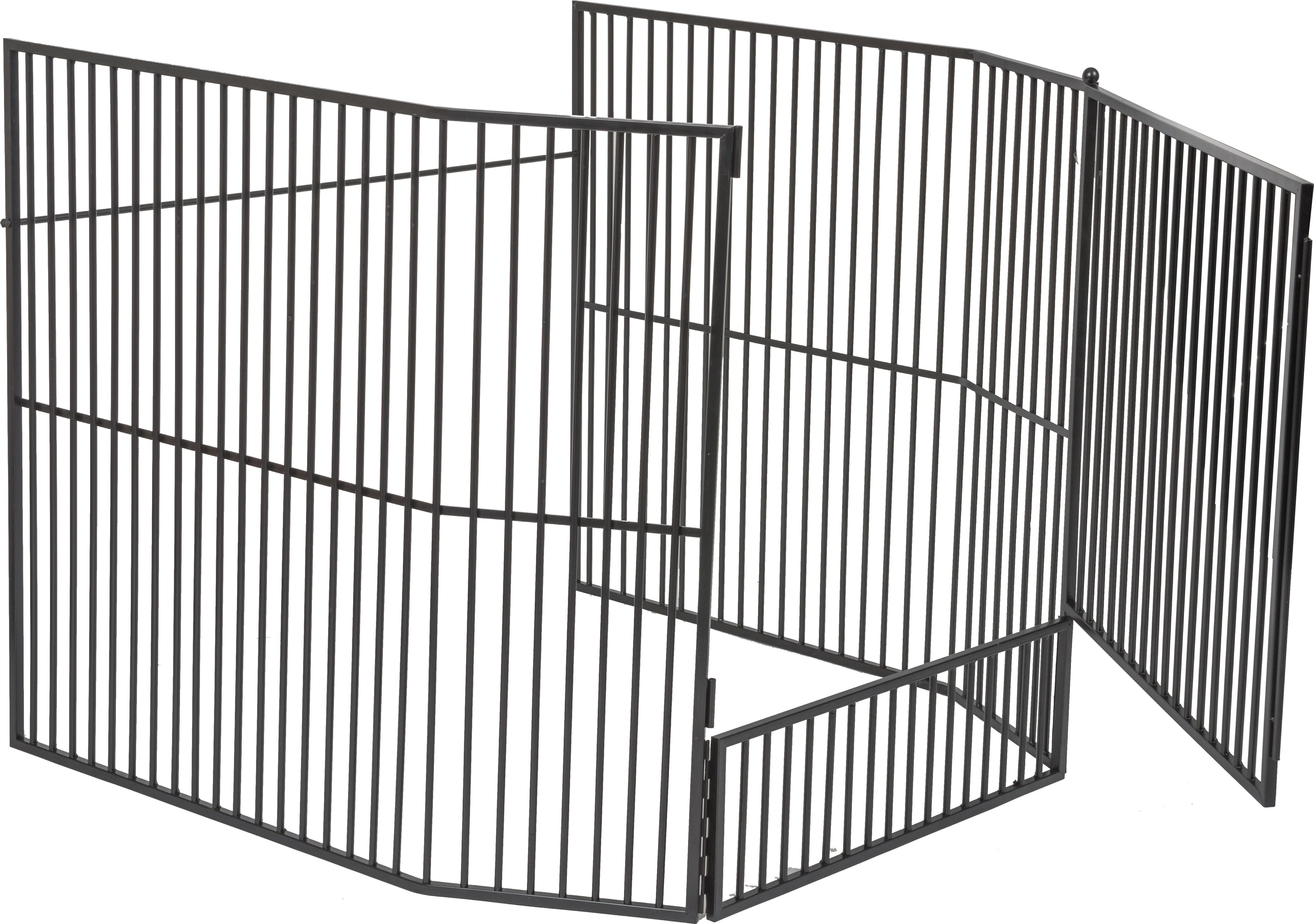 Dagan DG-SG-45 Stove Guard Screen with Door, 45x31-Inches – Fireplaces ...