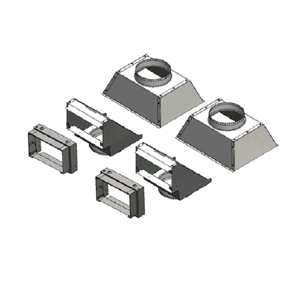 Napoleon Ducted Heat Management Side Discharge Kit for Elevation X Dir ...