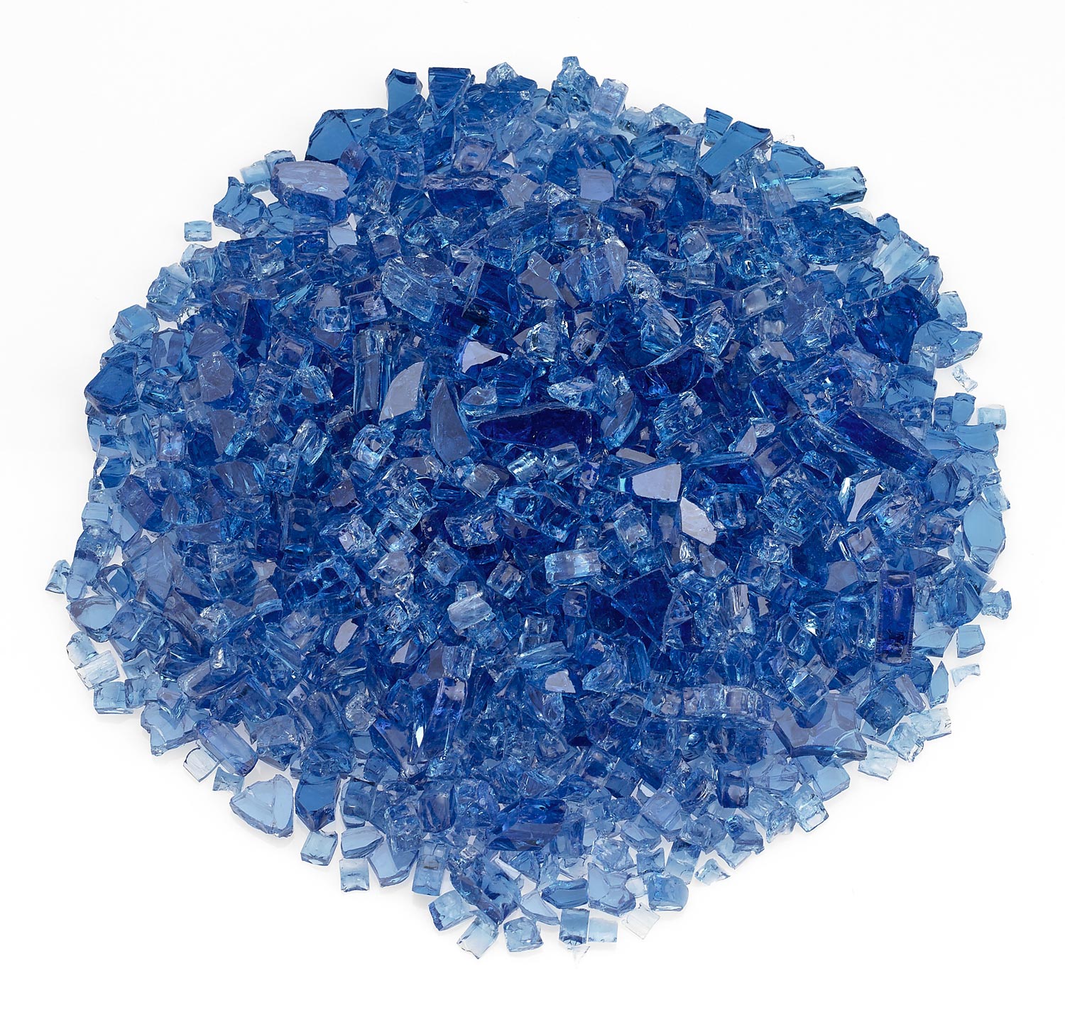 Rasmussen GLX-CB Cobalt Blue Fire Glass, 10-Pounds – Fireplaces Direct