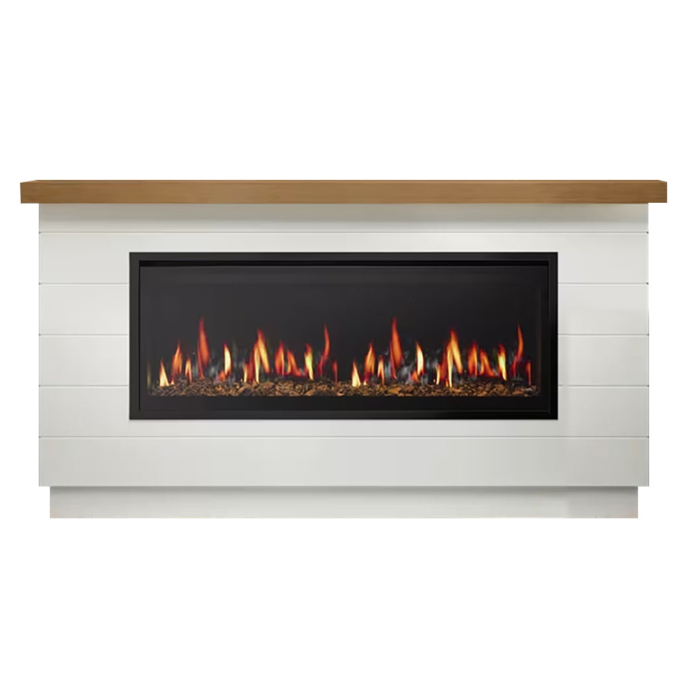 SimpliFire 50-Inch Allusion Edge Electric Fireplace with Modern Farmho ...