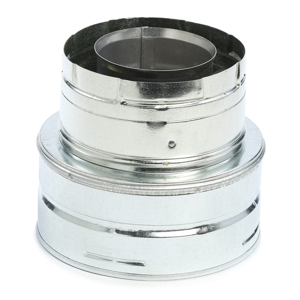 Kingsman ZDVDRA DuraVent Power Vent Fireplace Flue 5x8-Inch to 4x6-5/8 ...